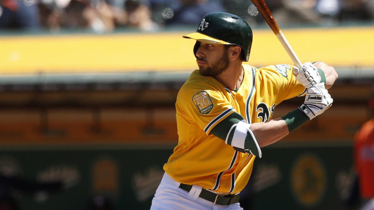A's prospect Dustin Fowler returns to big leagues after gruesome knee ...