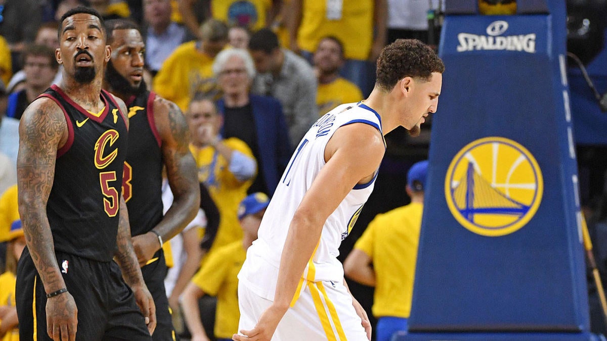 NBA Finals: Warriors clarify diagnosis of Klay Thompson's leg injury ...