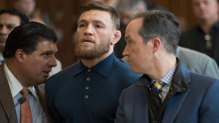 Conor McGregor avoids jail time, pleads guilty to disorderly conduct for Barclays incident ...