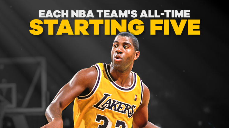 Each NBA team's all-time starting five - CBS Sports