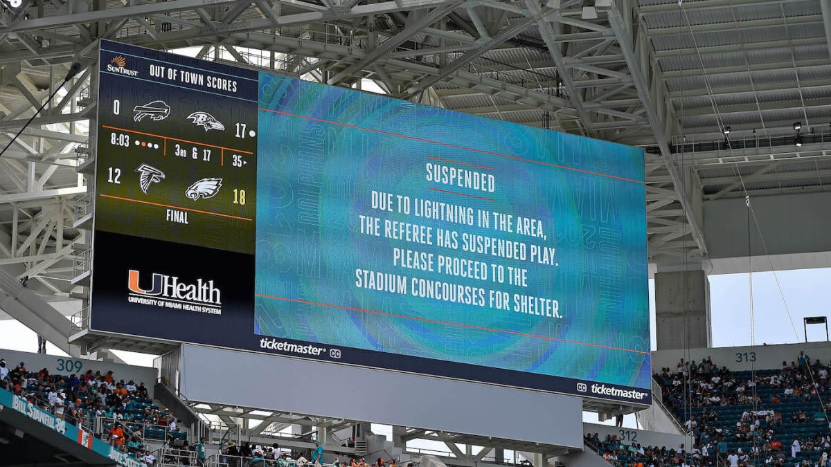 Titans-Dolphins longest NFL game since 1970 merger after nearly four ...
