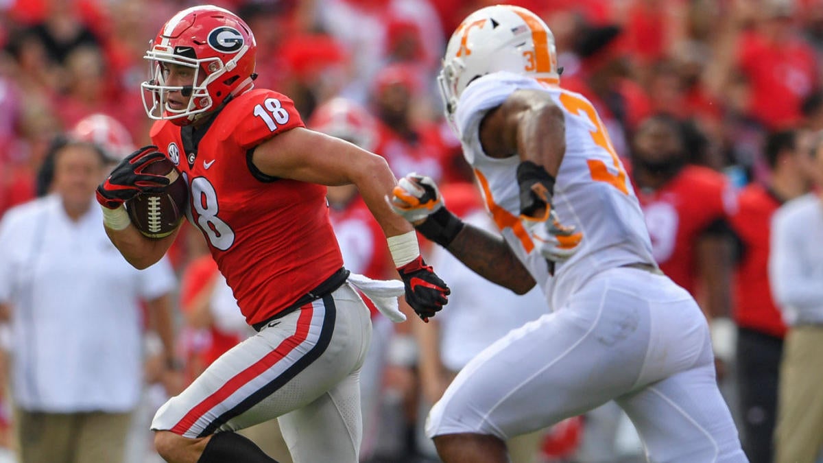 WATCH: Georgia scores one of the strangest touchdowns you'll ever see ...