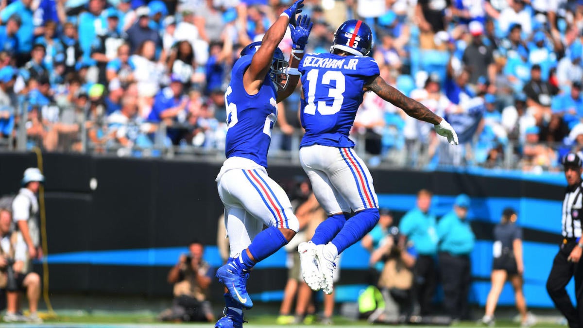 Odell Beckham throws deep TD pass after ripping Eli's deep passes ...