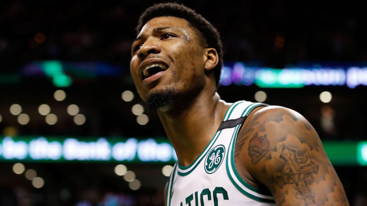 Celtics' Marcus Smart ejected from preseason game after JR Smith, Aron ...
