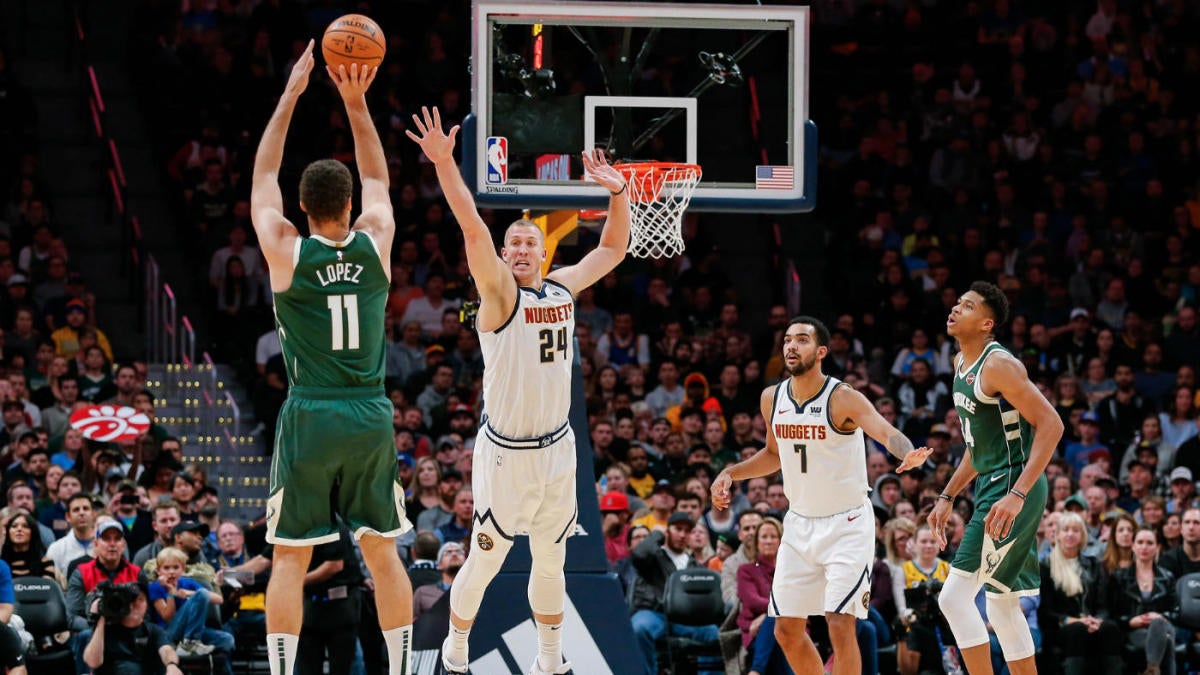 How Brook Lopez, Bucks sunk Nuggets' top-five defense using floor ...