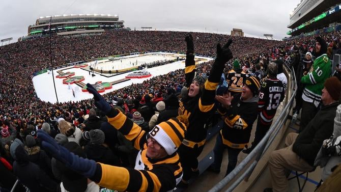 2019 NHL Winter Classic: Best photos from Blackhawks-Bruins outdoor ...