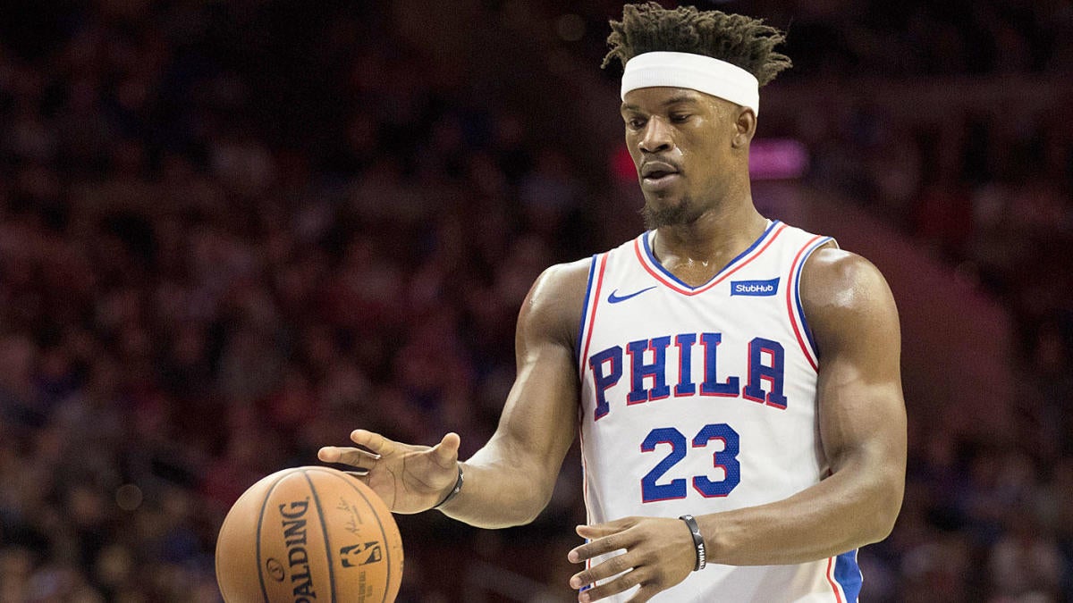 76ers' Jimmy Butler diagnosed with sprained right wrist, per report ...