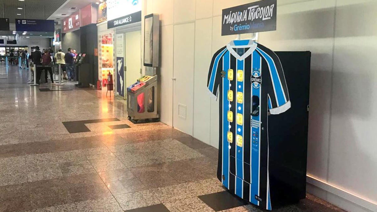 LOOK: Brazilian soccer team Gremio launch jersey vending machine in ...