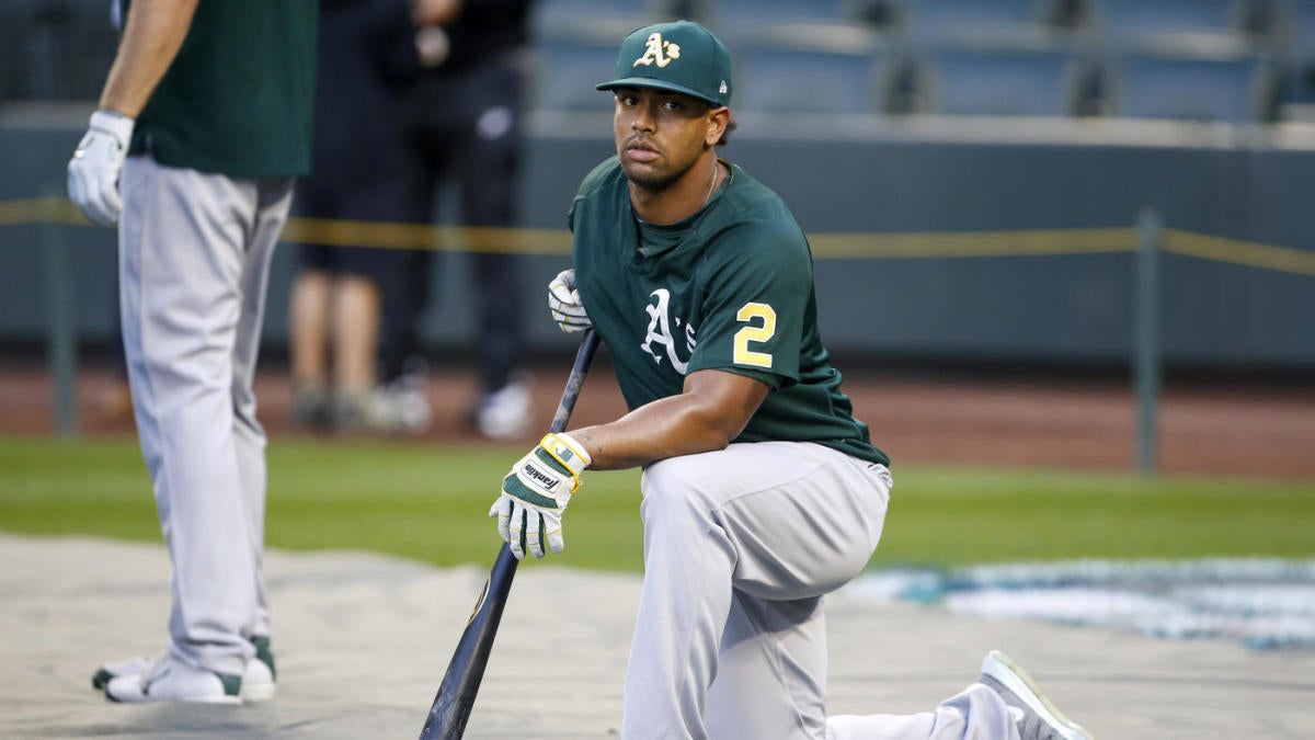 Khris Davis says he wants to stay with the Athletics 'at least three ...