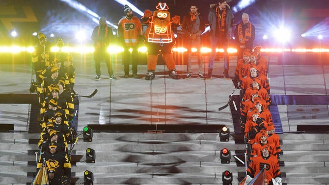 Stadium Series 2019: The best photos from Penguins-Flyers outdoor game ...