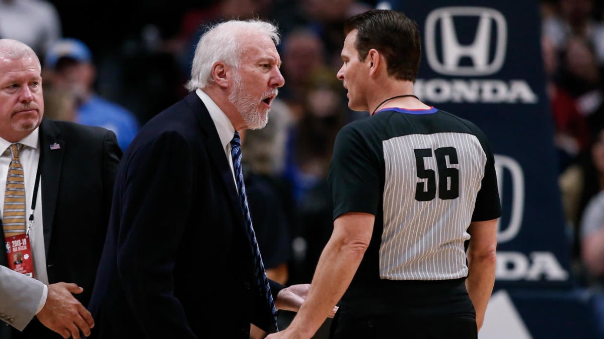 Spurs coach Gregg Popovich makes NBA history by getting ejected just 63 ...