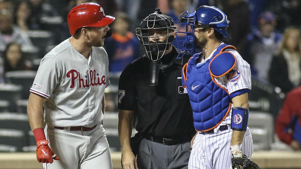 Mets and Phillies escalate beanball war as Jacob Rhame seemingly throws ...