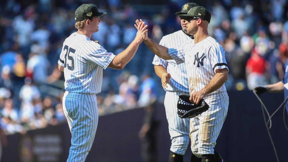 MLB scores: Yankees seize first place; Bryce Harper getting hot; Ryu ...