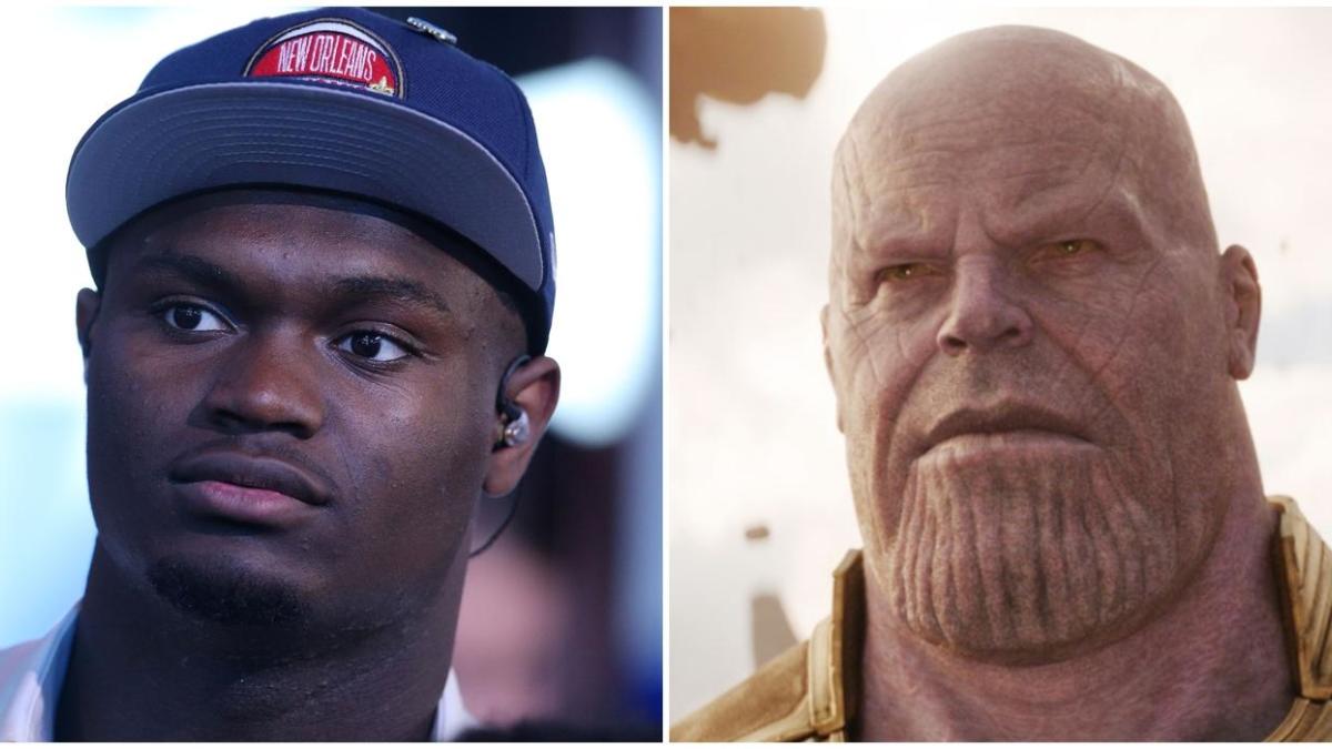 NBA Draft 2019: Zion Williamson takes inspiration from Thanos, the ...