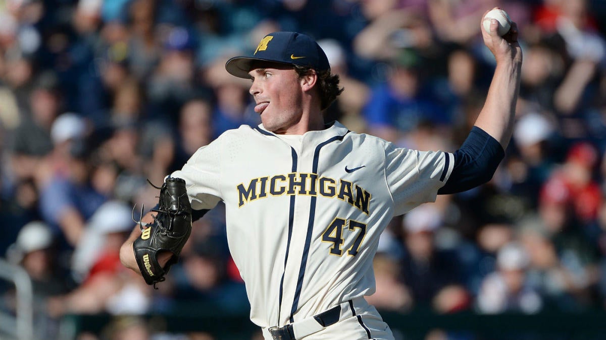 2019 College World Series: Tommy Henry, Michigan offense knock off ...