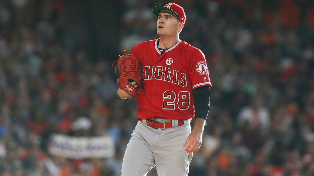 Angels' Andrew Heaney honors late teammate Tyler Skaggs with first ...