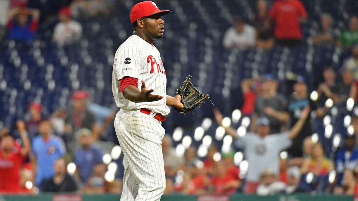 Phillies closer Hector Neris suspended three games for throwing at ...
