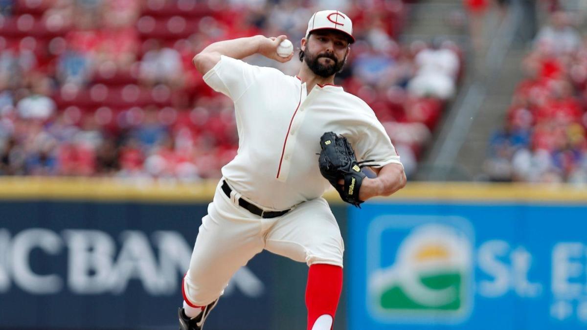 Tanner Roark learned about his trade deadline deal to the Athletics ...