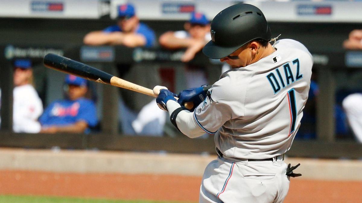 Marlins rookie Isan Diaz goes deep off Jacob deGrom in first MLB game ...