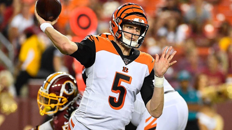 Ryan Finley to start for Bengals against Steelers on 'Monday Night ...