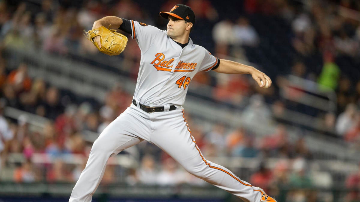 Orioles pitcher Richard Bleier gets in heated argument with infield ...