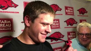 Ricky Stromberg's first interview as a Razorback