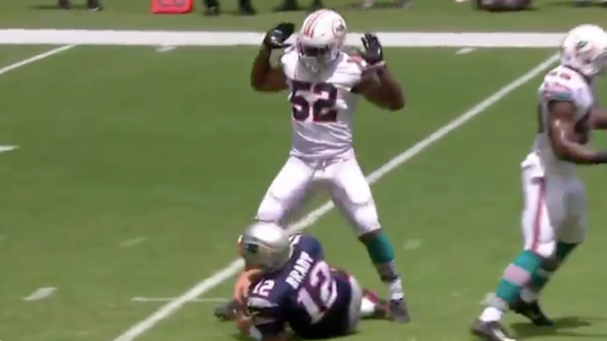 Tom Brady getting special treatment? Dolphins linebacker claims ref ...