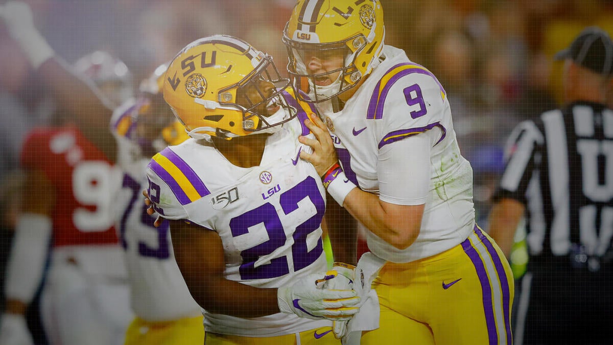 College Football Playoff Rankings prediction: LSU jumps Ohio State ...