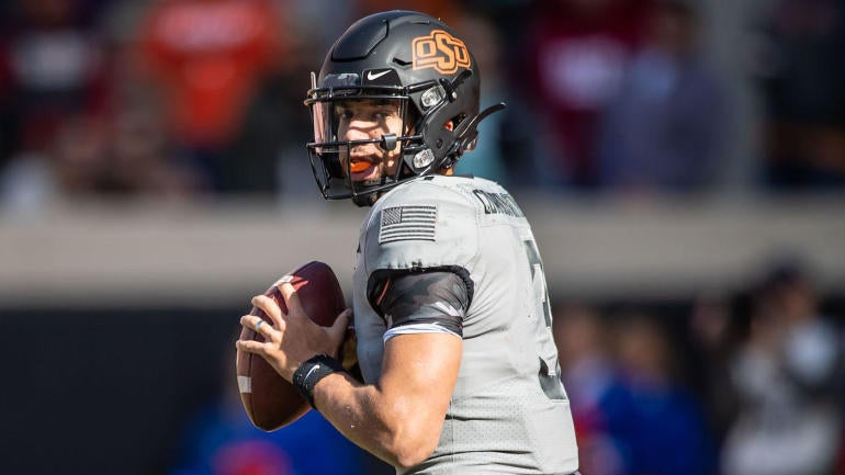 Oklahoma State QB Spencer Sanders out for season following thumb ...