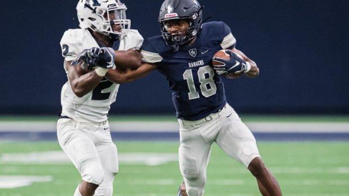 Oklahoma commit Marvin Mims breaks Texas career receiving yardage mark ...