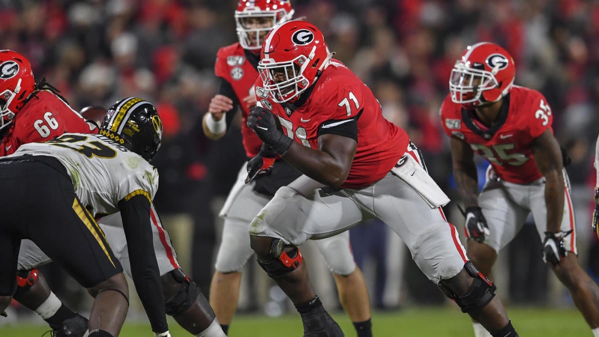 2020 NFL Draft: Georgia OL Andrew Thomas, a potential top-five pick, to ...