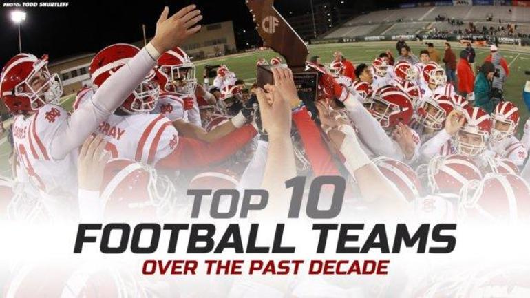 Top 10 high school football teams of the last decade - CBSSports.com