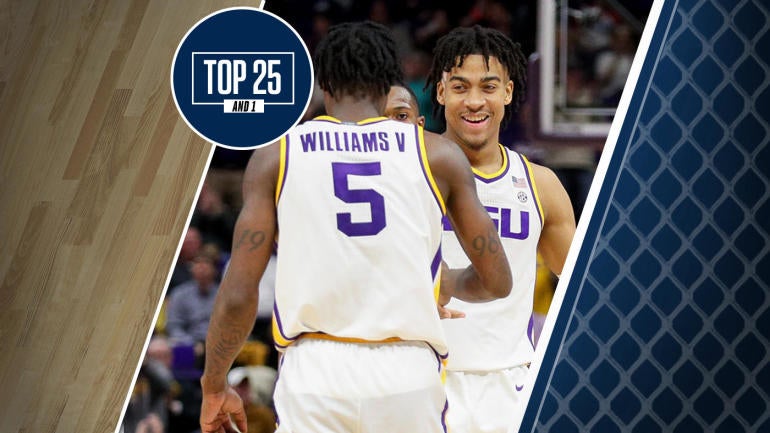 College basketball rankings: LSU returns to Top 25 And 1 after ...
