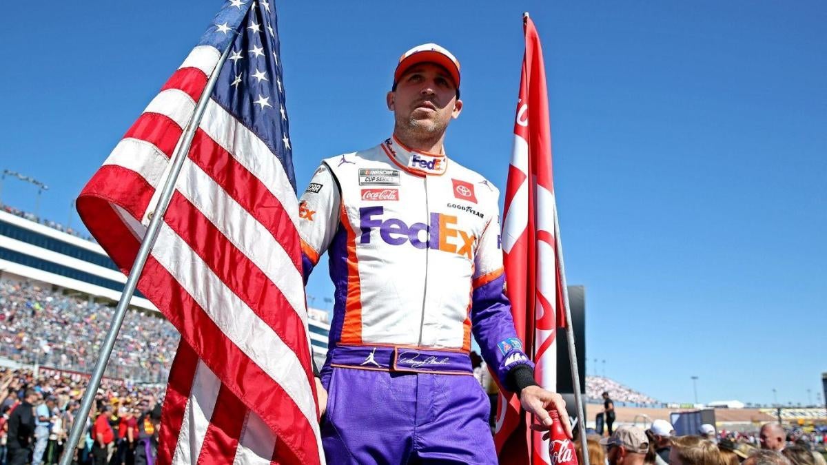 Denny Hamlin comes from behind to beat Dale Earnhardt Jr. in virtual ...