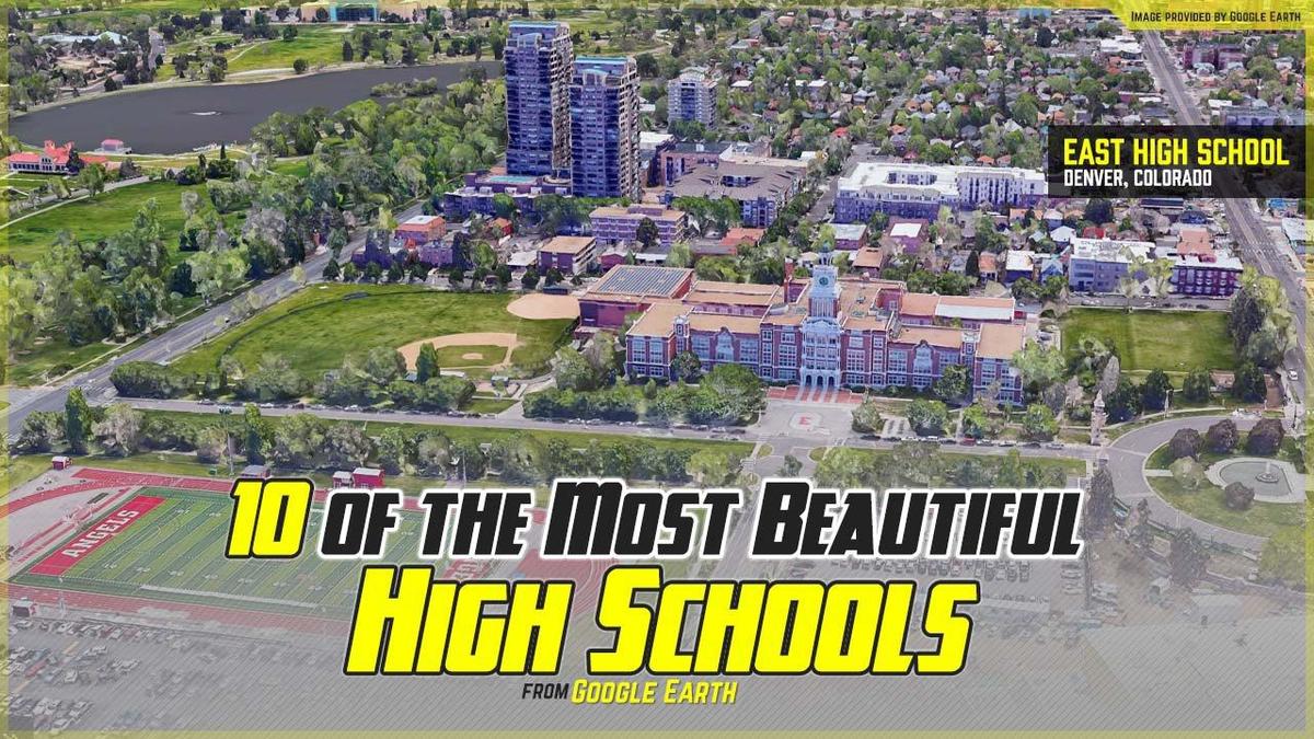 10 'beautiful' high schools as seen via Google Earth - CBS Sports