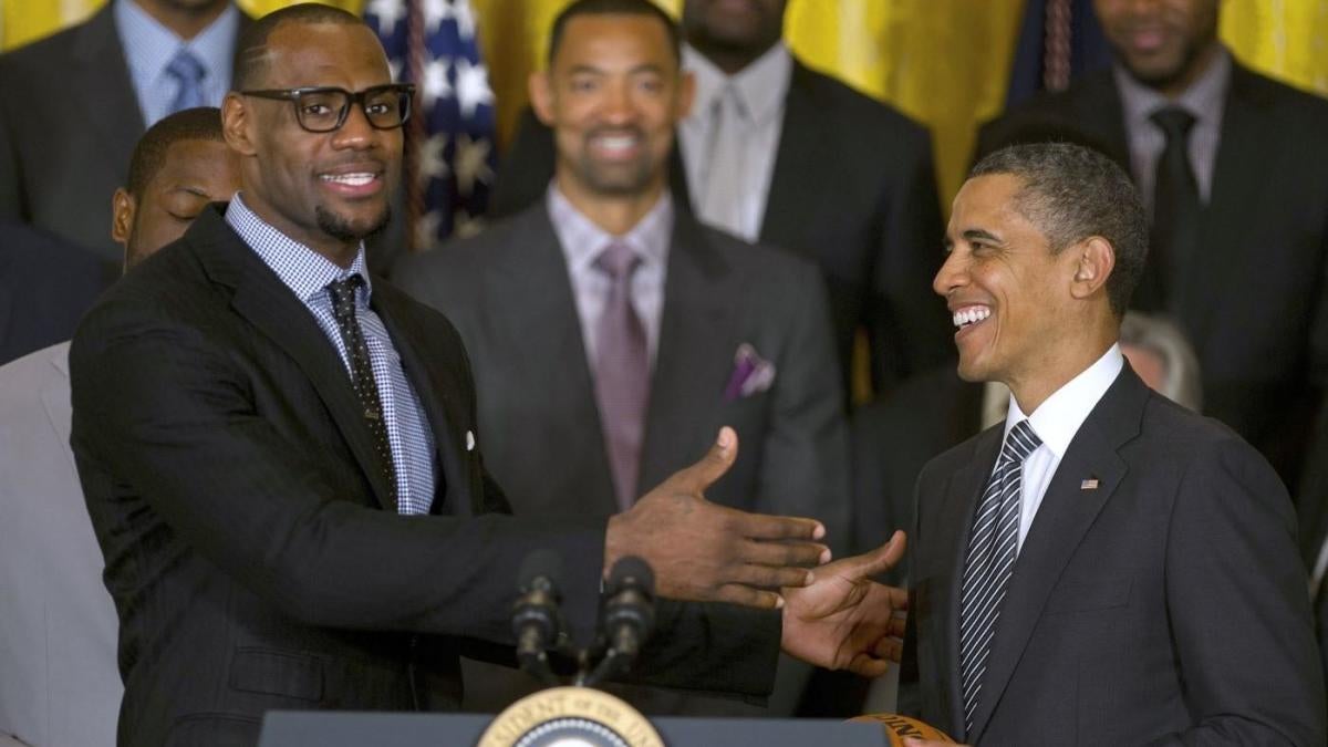 Barack Obama congratulates Lakers' LeBron James, calls him ...