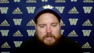 Scott Huff talks about the younger offensive linemen