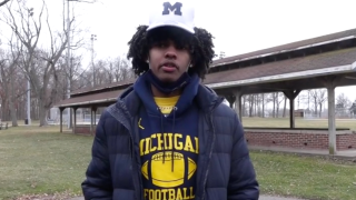 WR Andrel Anthony talks about his signing to Michigan