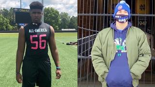 A Closer Look at Notre Dame D-End Class: Aiden Gobaira & Tyson Ford