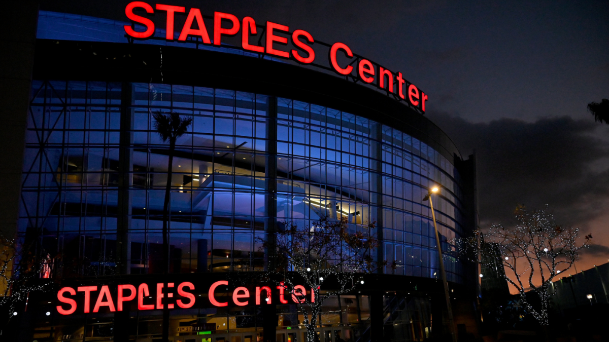 Staples Center Sign