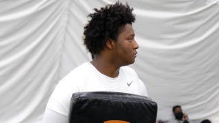 OL Taj White 1-on-1s from Roman Soldier's Showcase