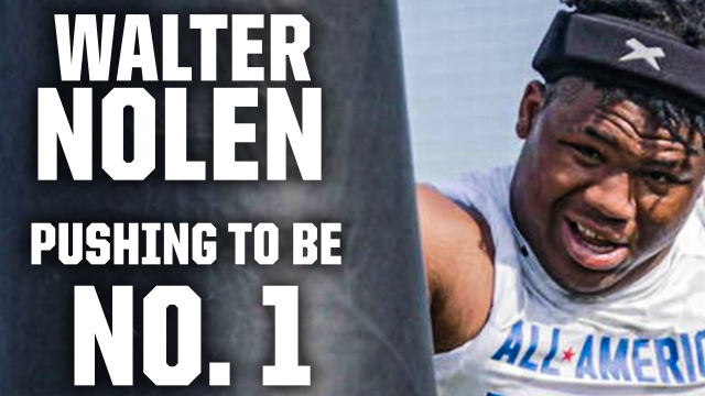 Walter Nolen making a push to be No. 1 in the 2022 class