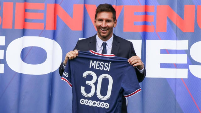 Lionel Messi Introduced At PSG