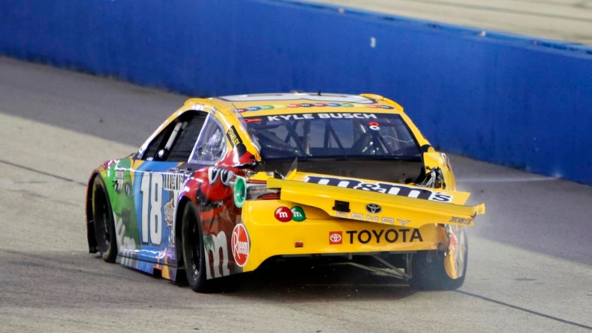 Kyle Busch fined $50K for unsafe garage entrance after crash at ...