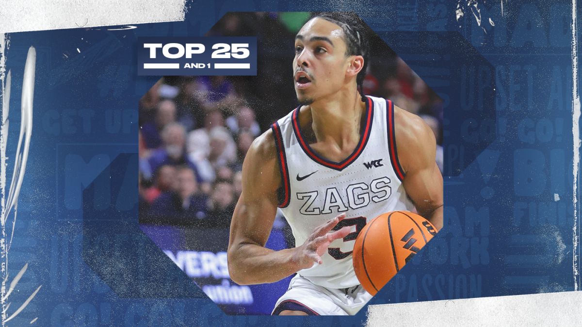 College basketball rankings: Gonzaga stands above the rest in Top 25 ...