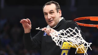 Coach K's Farewell Tour Marches On To Final Four In New Orleans