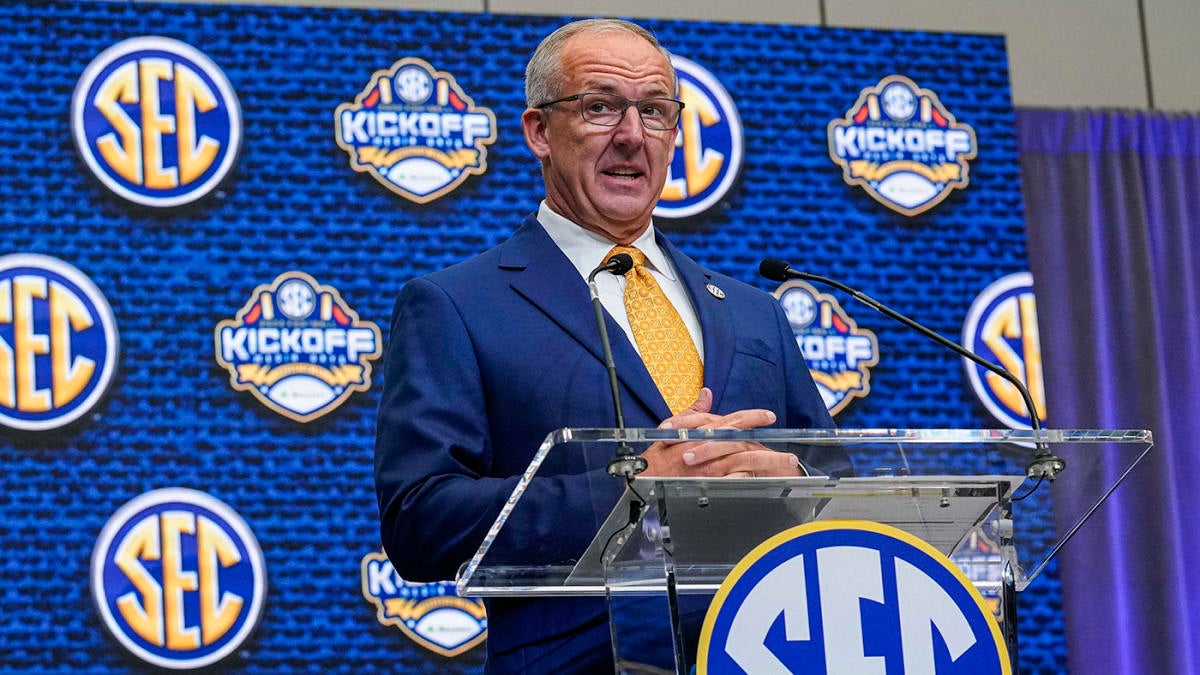 SEC commissioner Greg Sankey talks NCAA settlement, Jaden Rashada ...