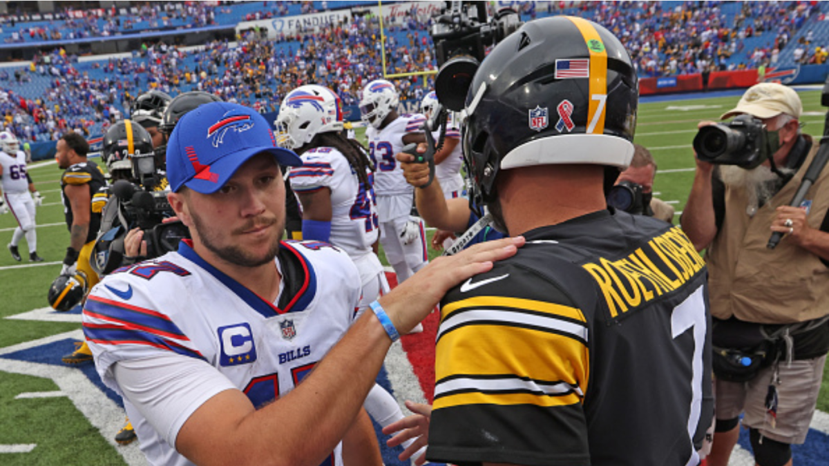 Comparisons grow between Josh Allen and Ben Roethlisberger following ...