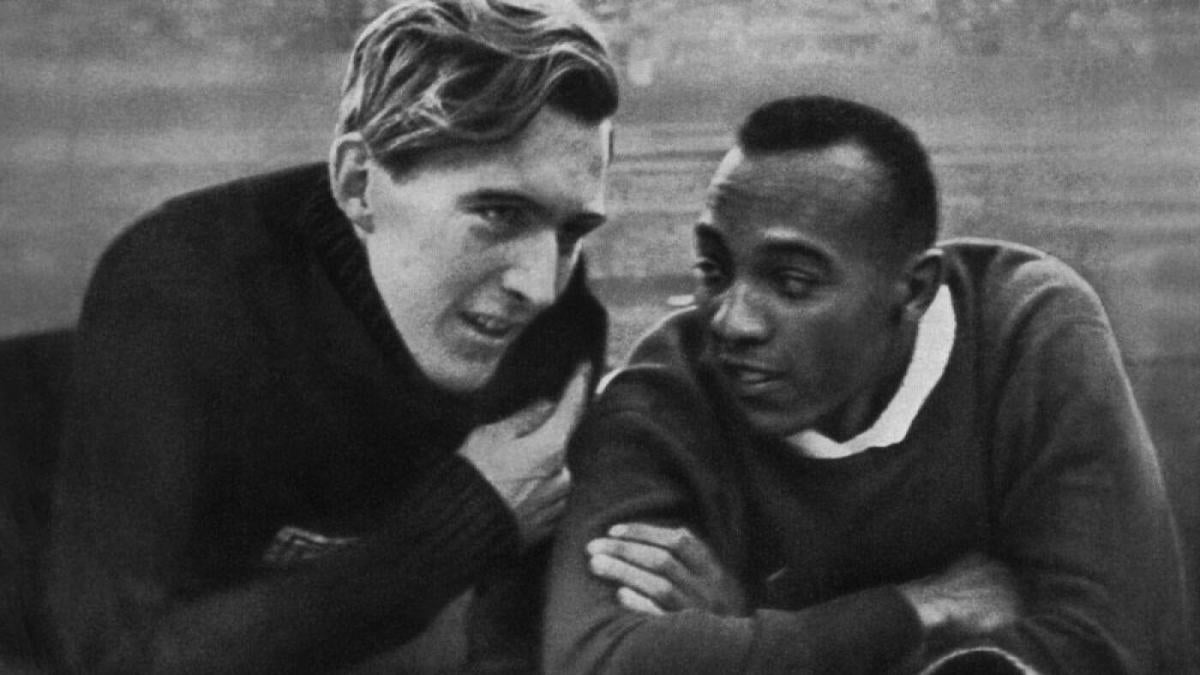 Luz Long's silver medal from 1936 Berlin Olympics long jump duel with ...