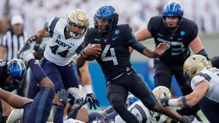 Army Offense Meets Match With Navy Rush Defense
